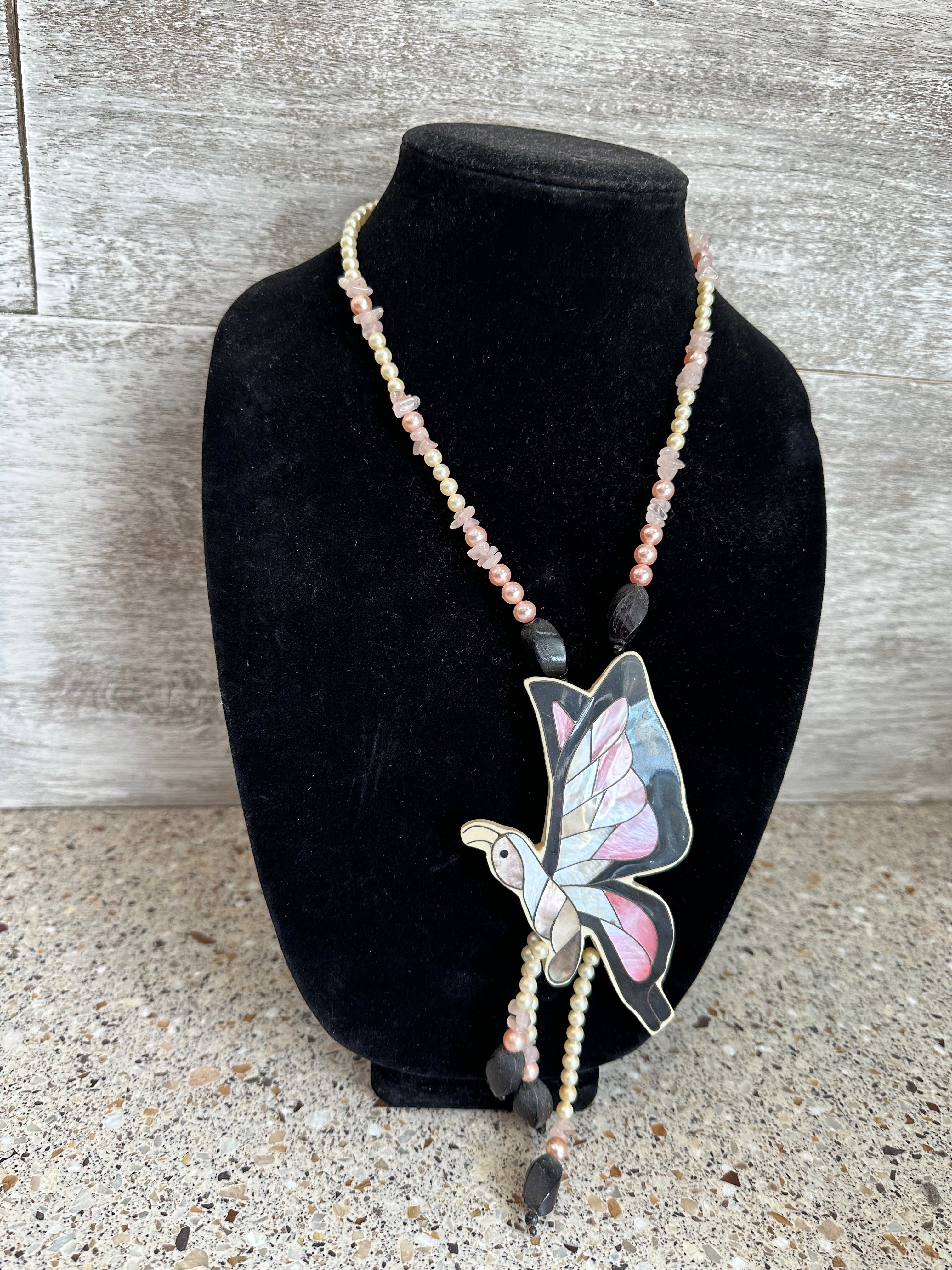 Vintage Lee Sands Butterfly Necklace – The Fit by Britt